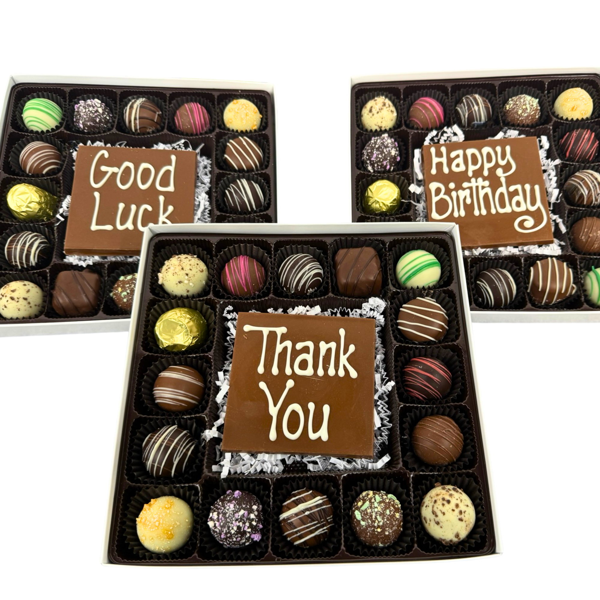 Chocolate Message Boxes – Say It Sweetly | Gourmet Gift Box | Dolce ...