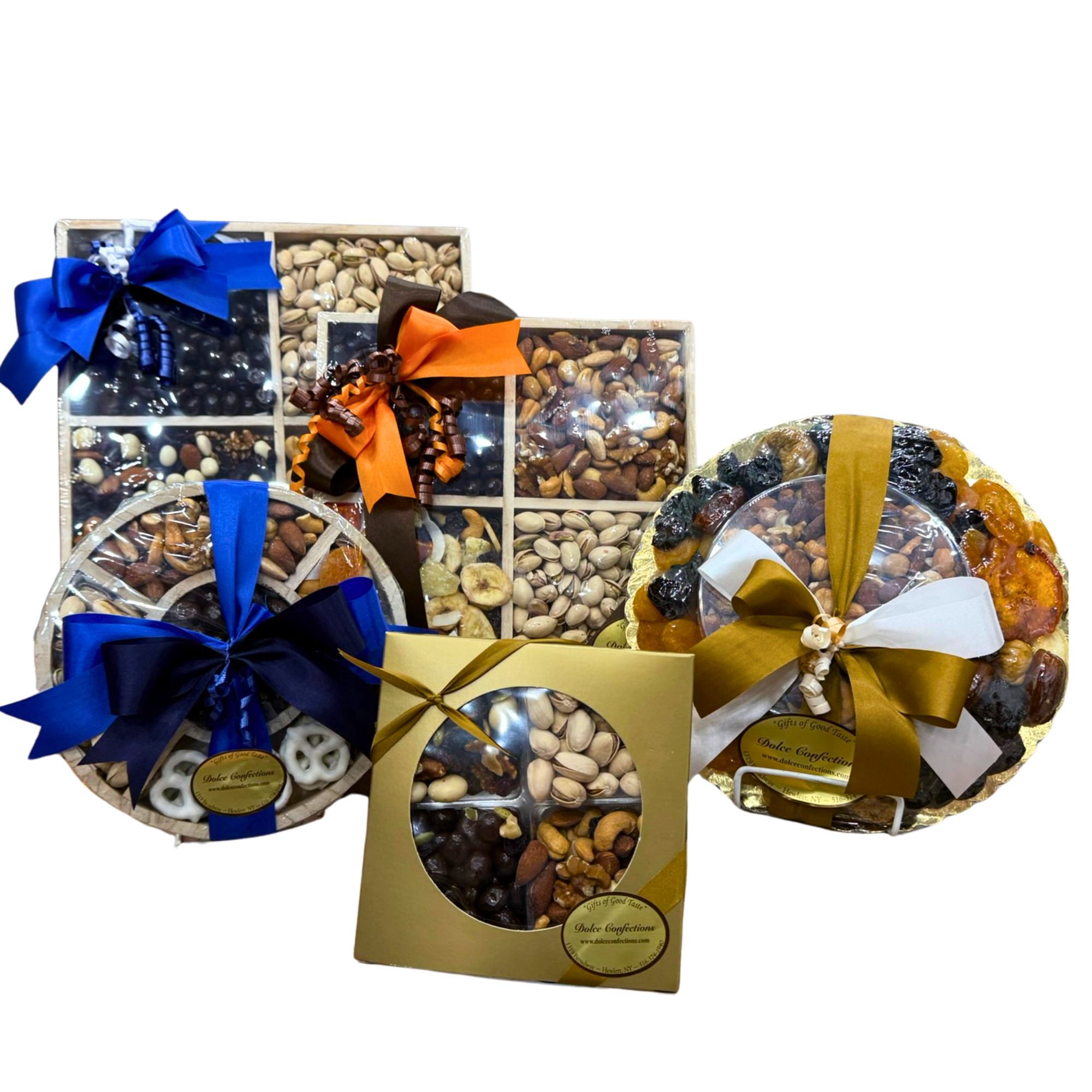 Assorted Chocolate & Nut Trays – Gourmet Gift Tray of Chocolates & Nuts ...